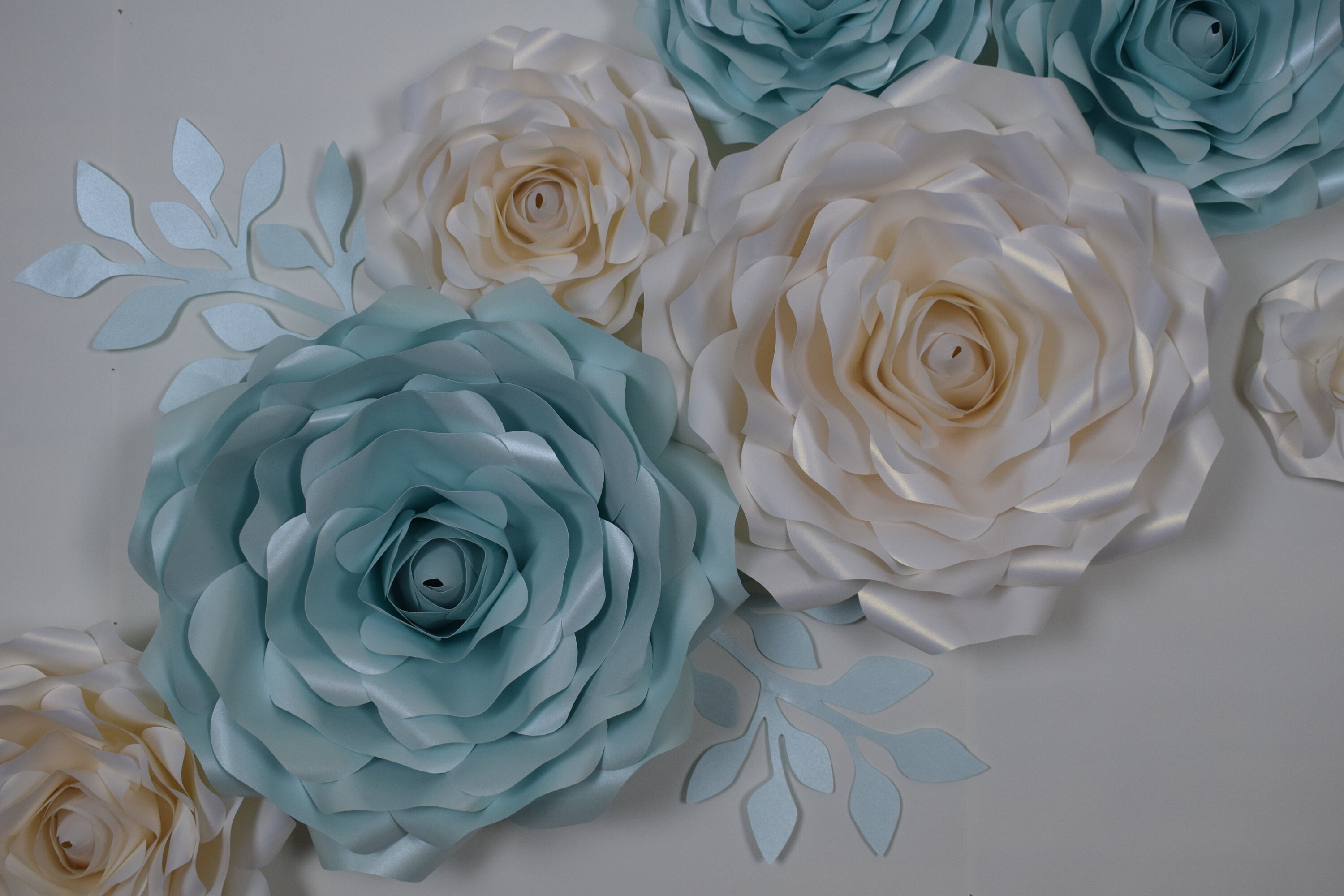 Paper Flowers Wall Decor 3D Chanel Flowers - Etsy UK