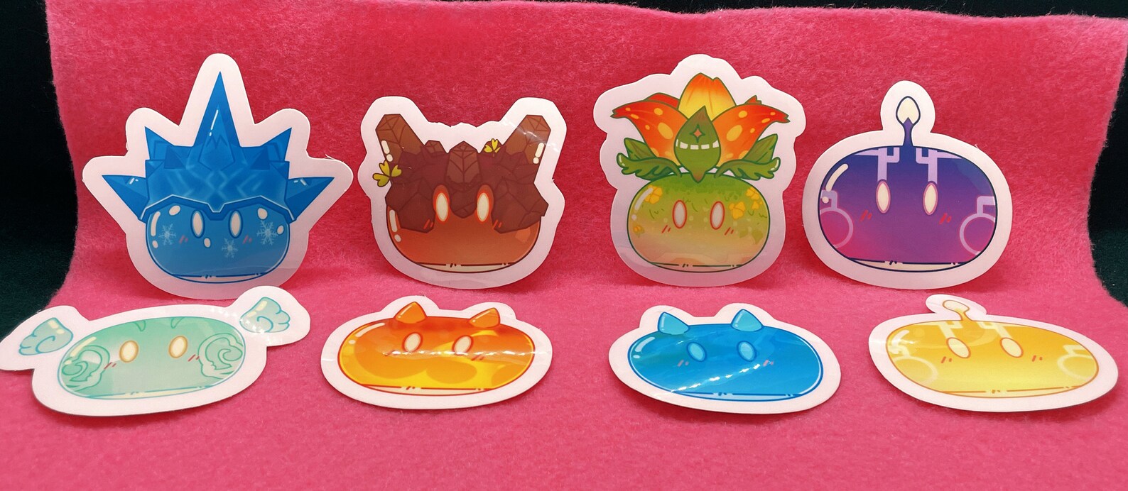 Blush Slime Vinyl Sticker Cute Slime Decal Waterproof | Etsy