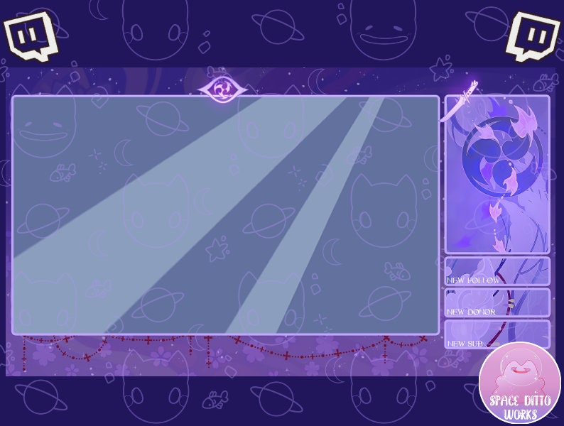 Twitch Raiden Shogun Cute Stream Overlay Streamer Graphics - Etsy Canada Twitch Raiden Shogun Cute Stream Overlay Streamer Graphics - Etsy Canada