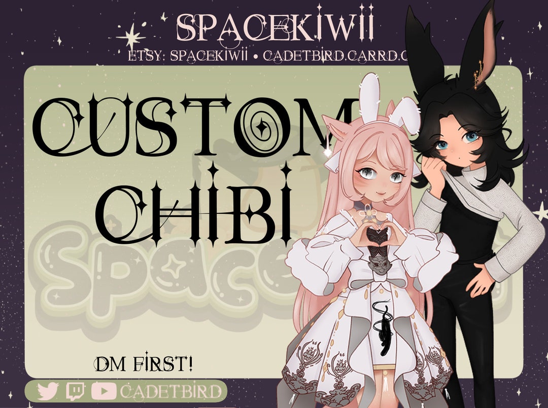 Anime Art Commissions Custom Anime Art Chibi Commissions Illustration ...