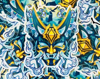 Genshin Xiao Stickers - Etsy UK