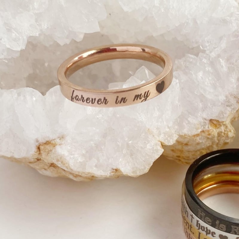 Memorial Ring - Etsy