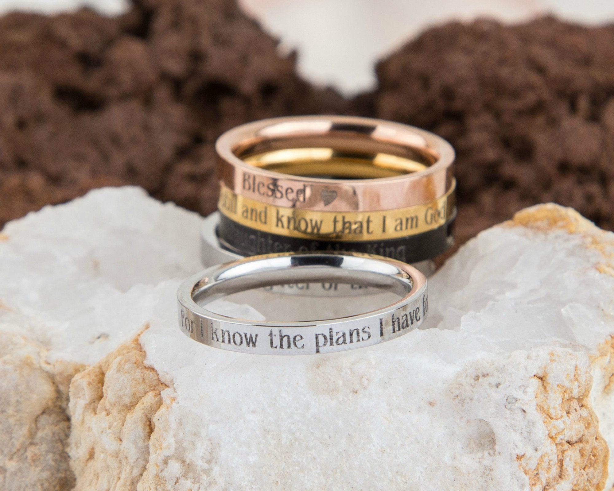 Jeremiah 29:11 Bible Ring, for I Know the Plans I Have for You ...