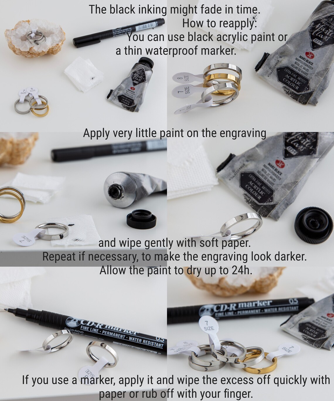 Love Yourself Ring Engraved Self Love Ring Gift Love Warrior | Etsy