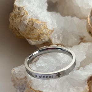 The Jesus Prayer Ring, Religious Jewelry, Christian Orthodox Prayer ...