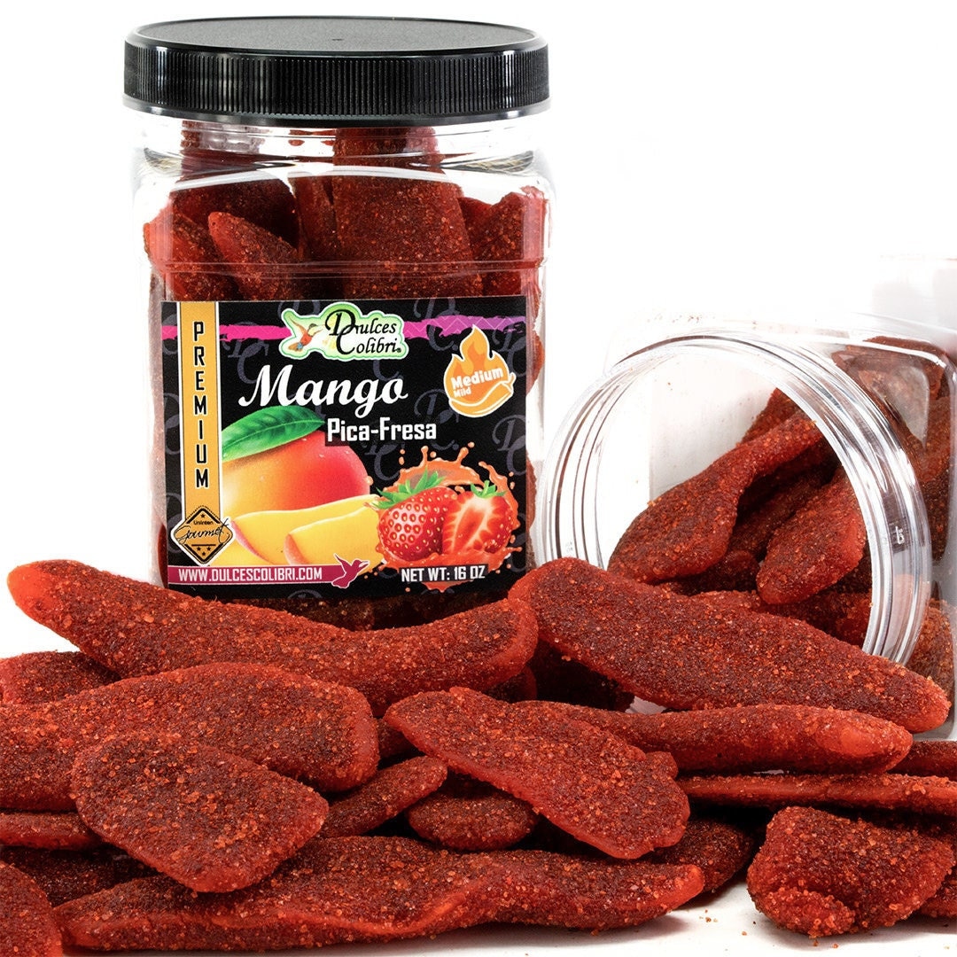 Mango Pica-fresa | 16oz Family Size | Premium Mango Jars | Authentic ...