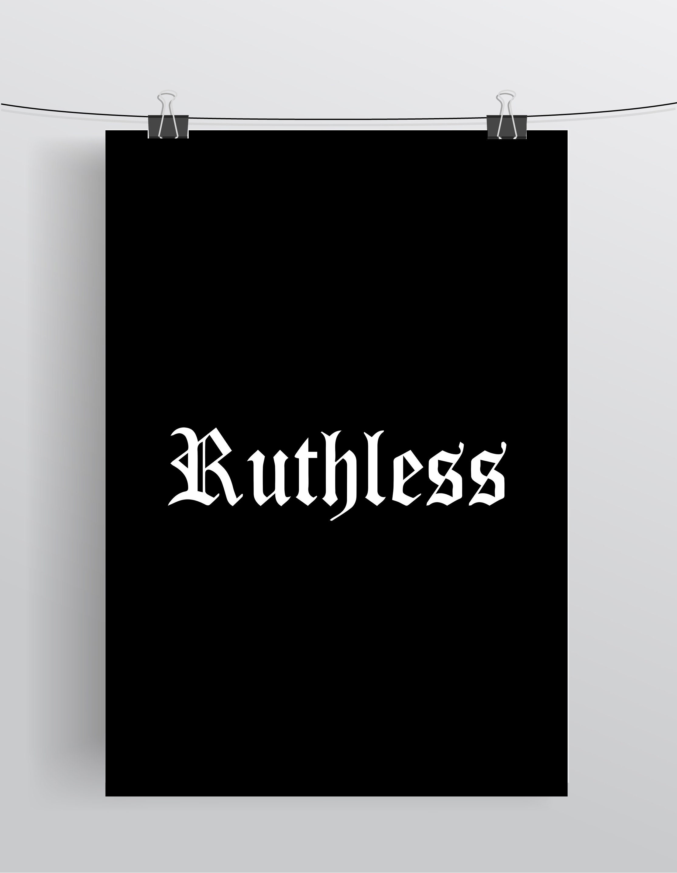 Ruthless Logo