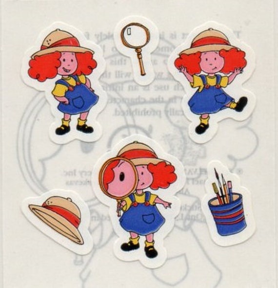 Maggie and the Ferocious Beast Stickers by Sandylion. Maggie | Etsy