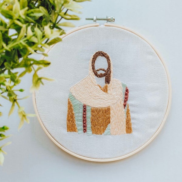 Christ Embroidery - Etsy
