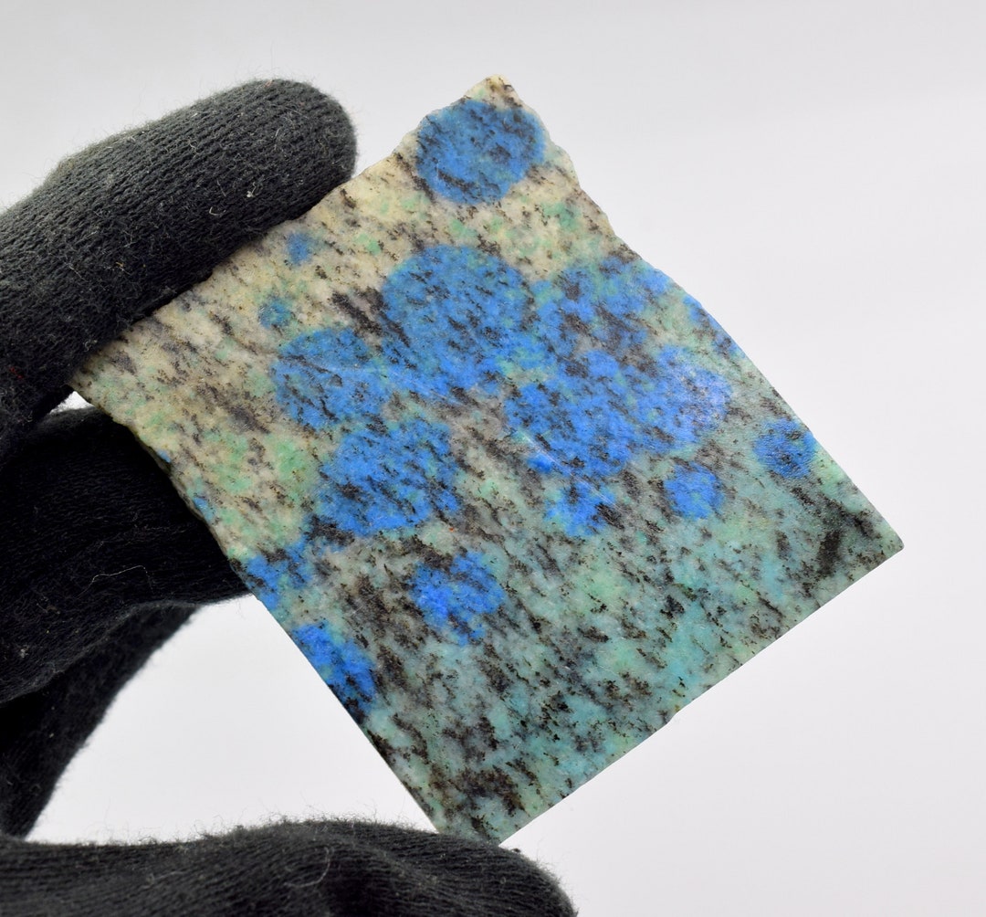 Natural K2 Azurite Slab and Rough K2 JASPER Stone Azurite in Granite ...