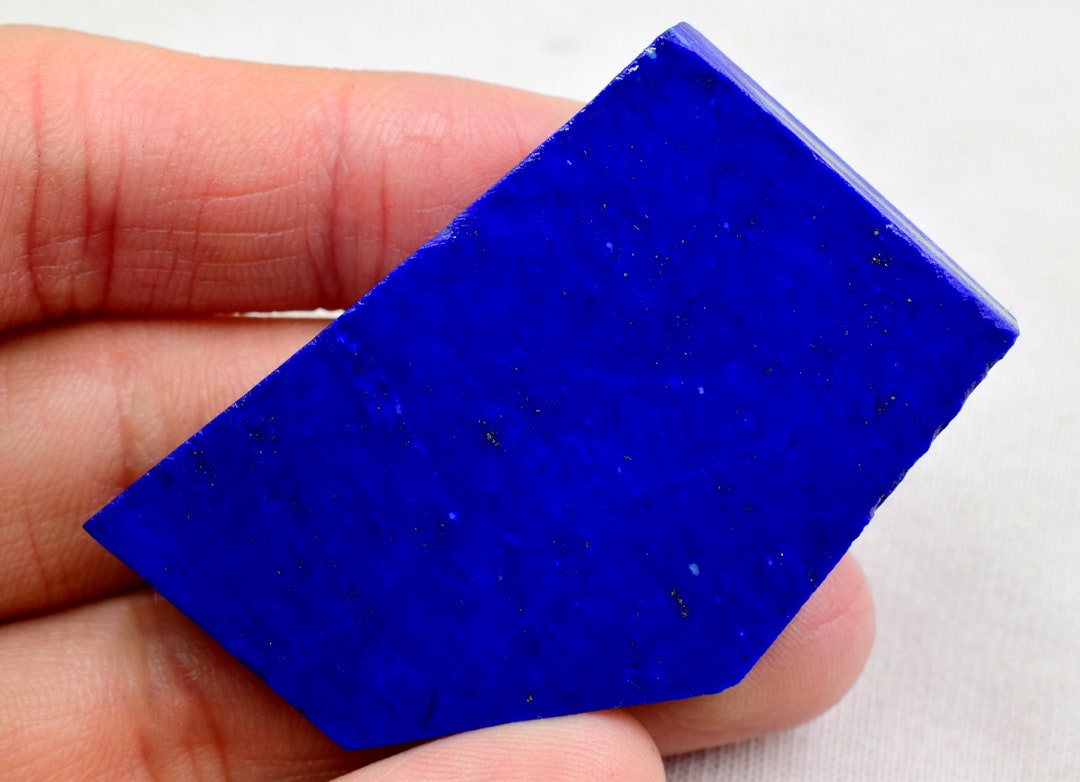 Natural Lapis Lazuli Slab Gemstone Royal Blue Color Lapis Lazuli Slice ...