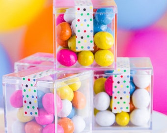 Clear Acrylic Square Cube Candy Box Boxes 2X2X2 Inches set of | Etsy