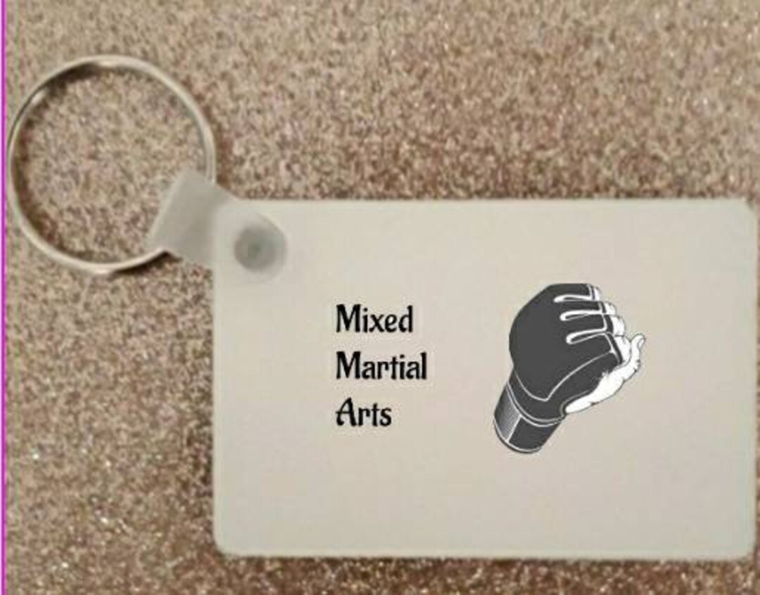 2.5" MMA Mixed Martial Arts Keyring Keychain - Etsy