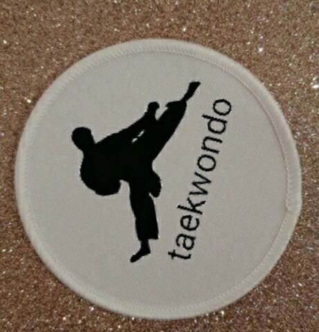 3 Inch Taekwondo Patch Badge - Etsy