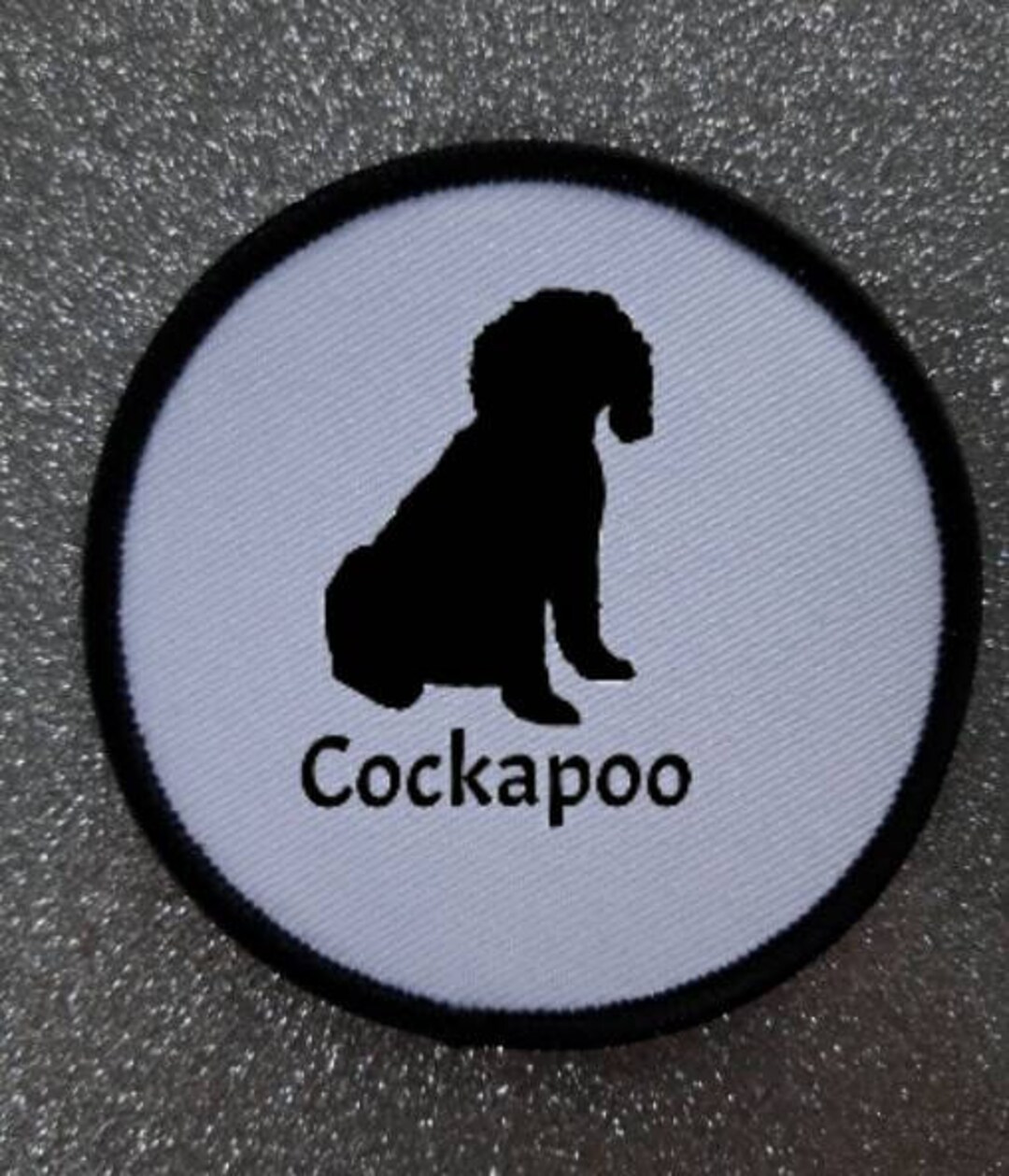 3 Inch Cockapoo Patch Badge. - Etsy