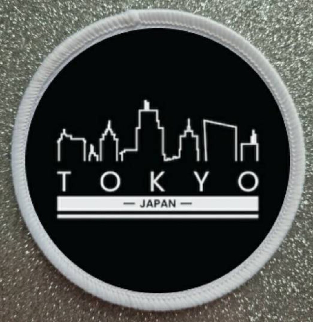 3 Inch Tokyo Japan Patch Badge - Etsy