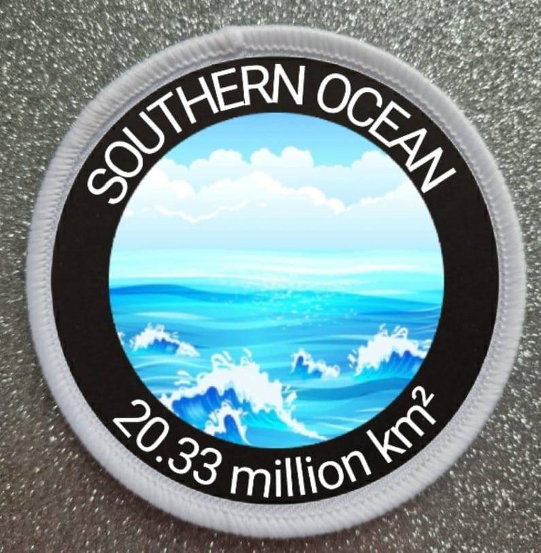 3 Inch Southern Ocean Patch Badge - Etsy
