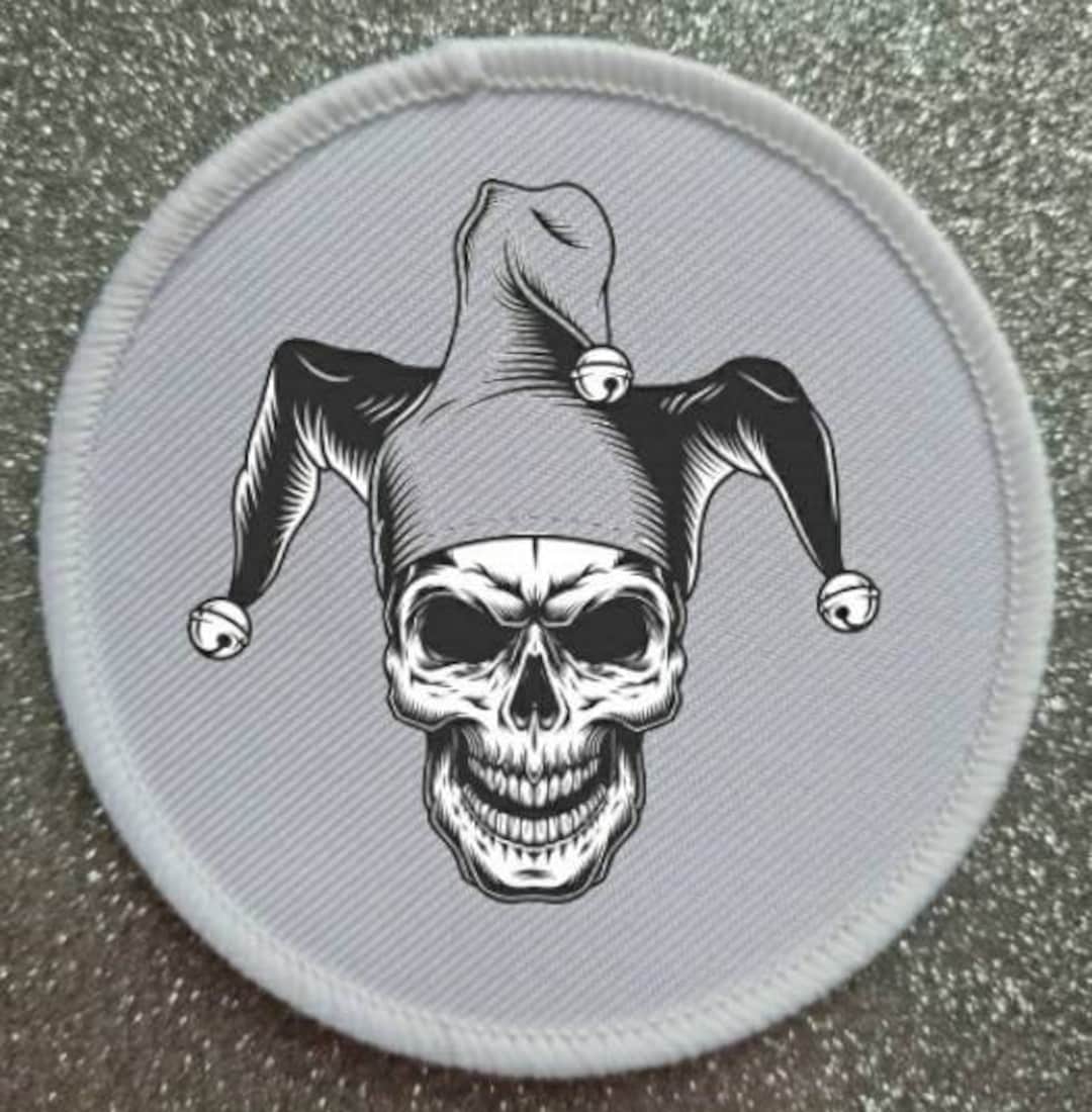Skull Jester 3 Inch Patch Badge - Etsy