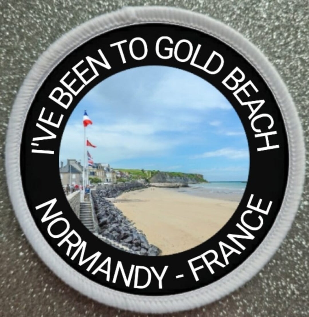 3 Inch Gold Beach Normandy France Patch Badge D Day WW2 - Etsy