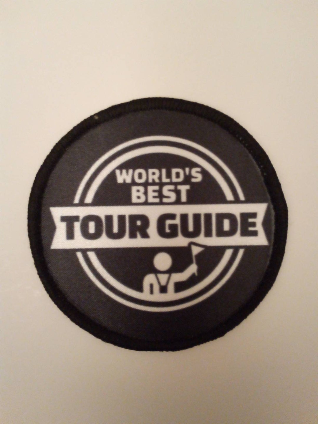 World's Best Tour Guide 3 Inch Patch - Etsy