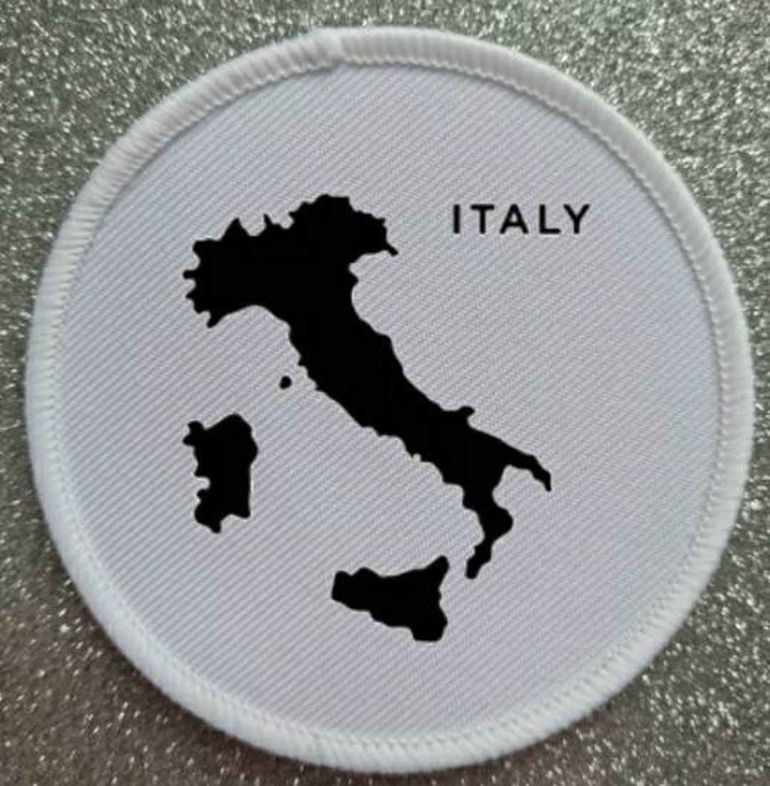 3 Inch Italy Sublimation Patch Badge - Etsy