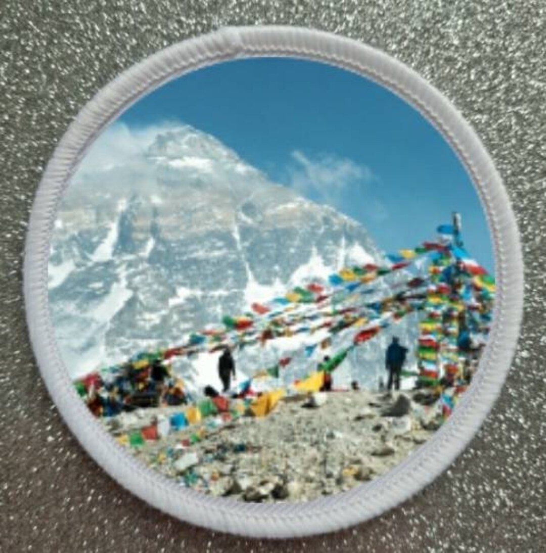 3 Inch Everest Base Camp Sublimation Patch Badge. - Etsy