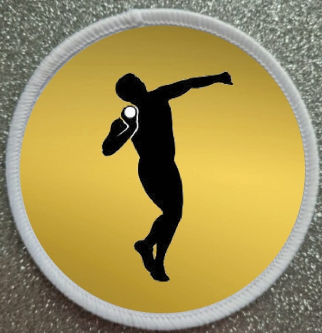3 Inch Shot Put Sublimation Patch Badge - Etsy