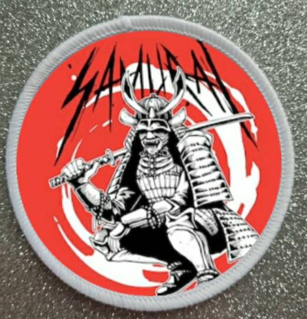 3 Inch Samurai Japan Patch Badge - Etsy