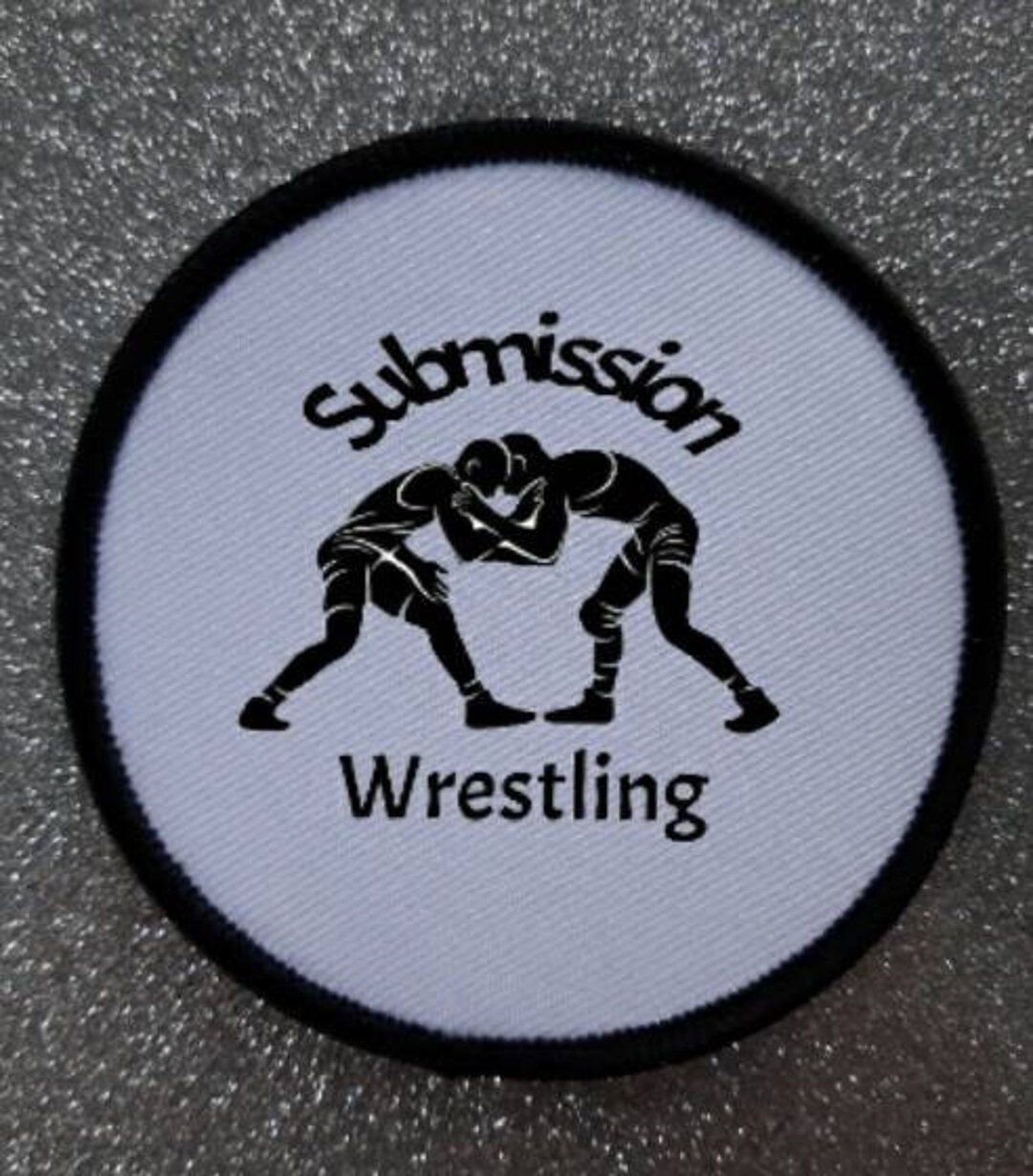 3 Inch Submission Wrestling Patch Badge - Etsy