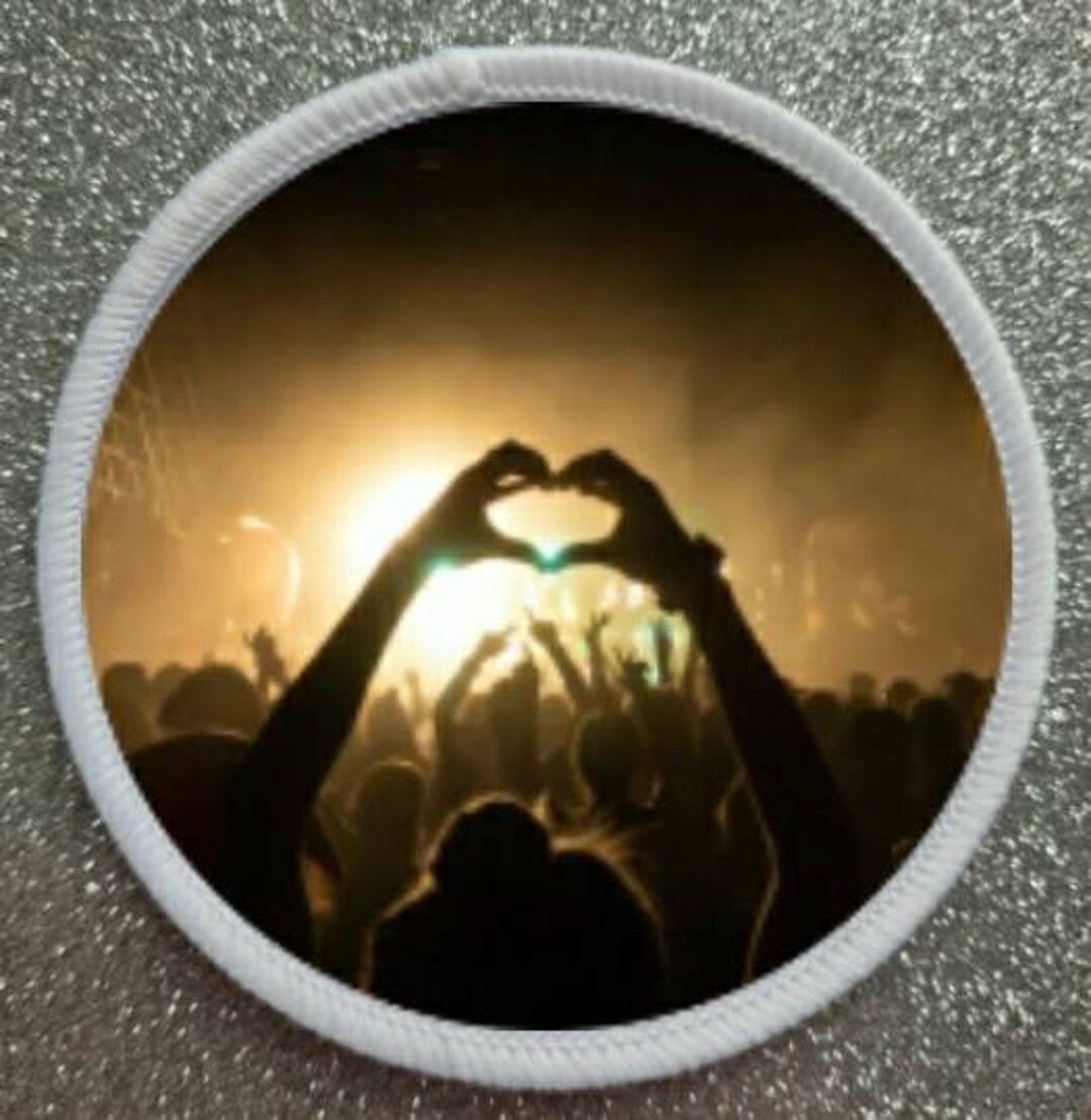 3 Inch Live Music Festival Patch Badge - Etsy