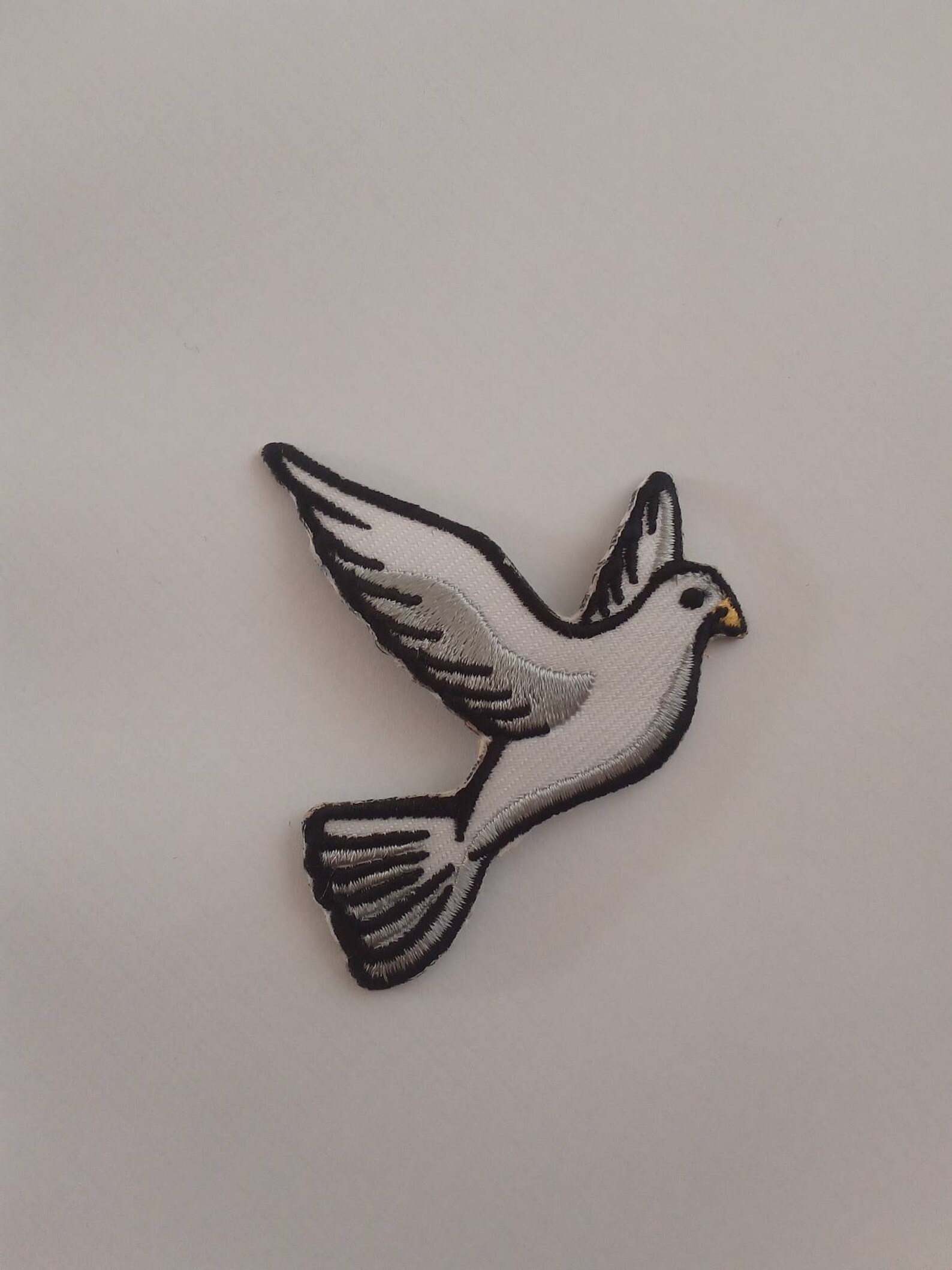 2.5 Inch Dove Bird Peace Slogan Embroidery Patch Badge | Etsy