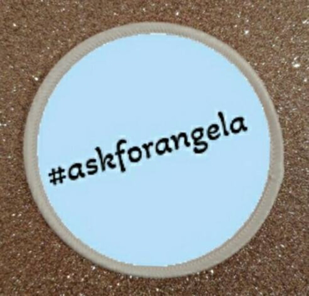 3 Inch Ask for Angela Female Safety Campaign Patch Badge - Etsy