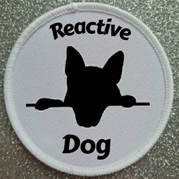 Dog Reactive Patch - Etsy