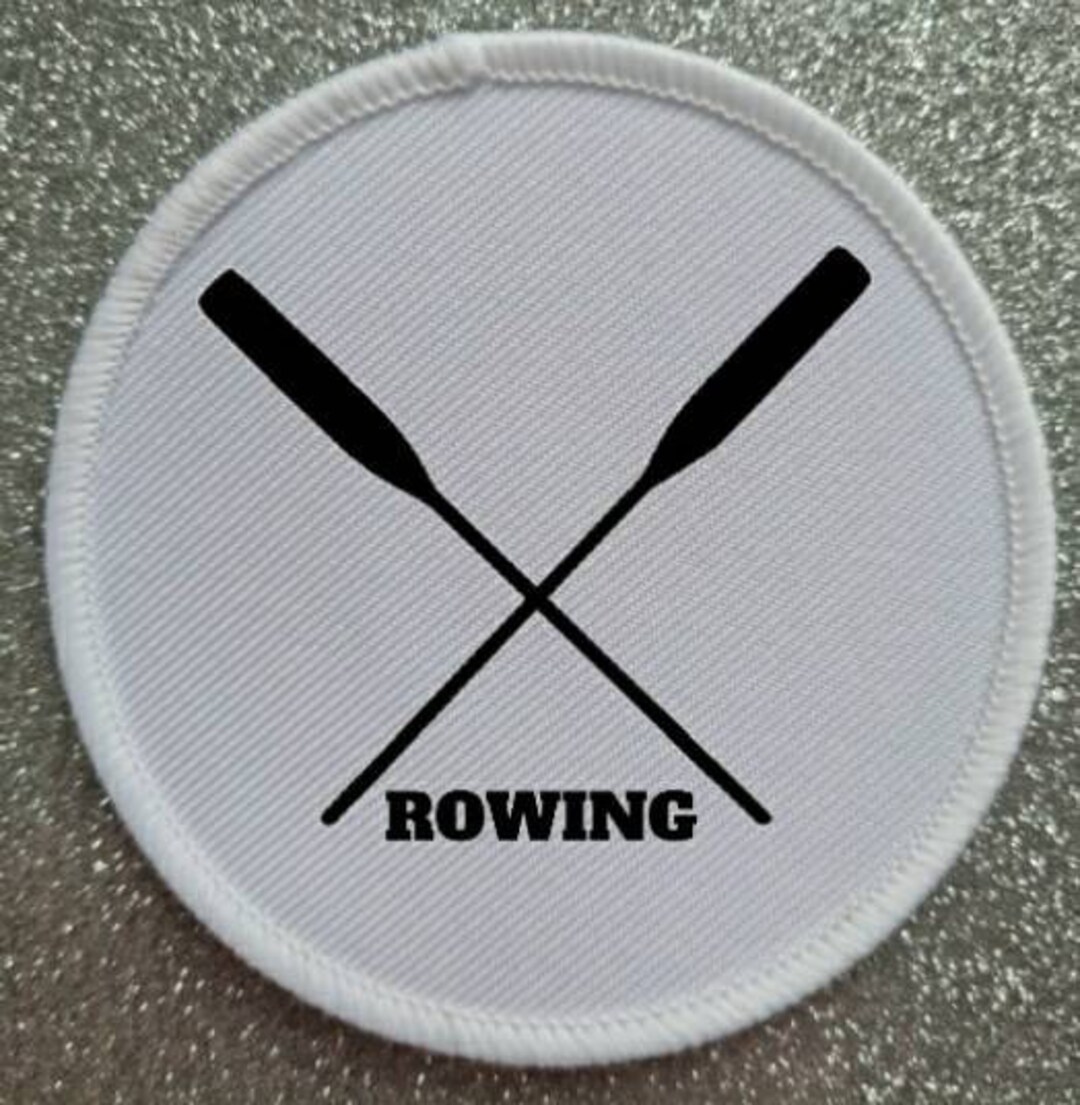 3 Inch Rowing Patch Badge - Etsy