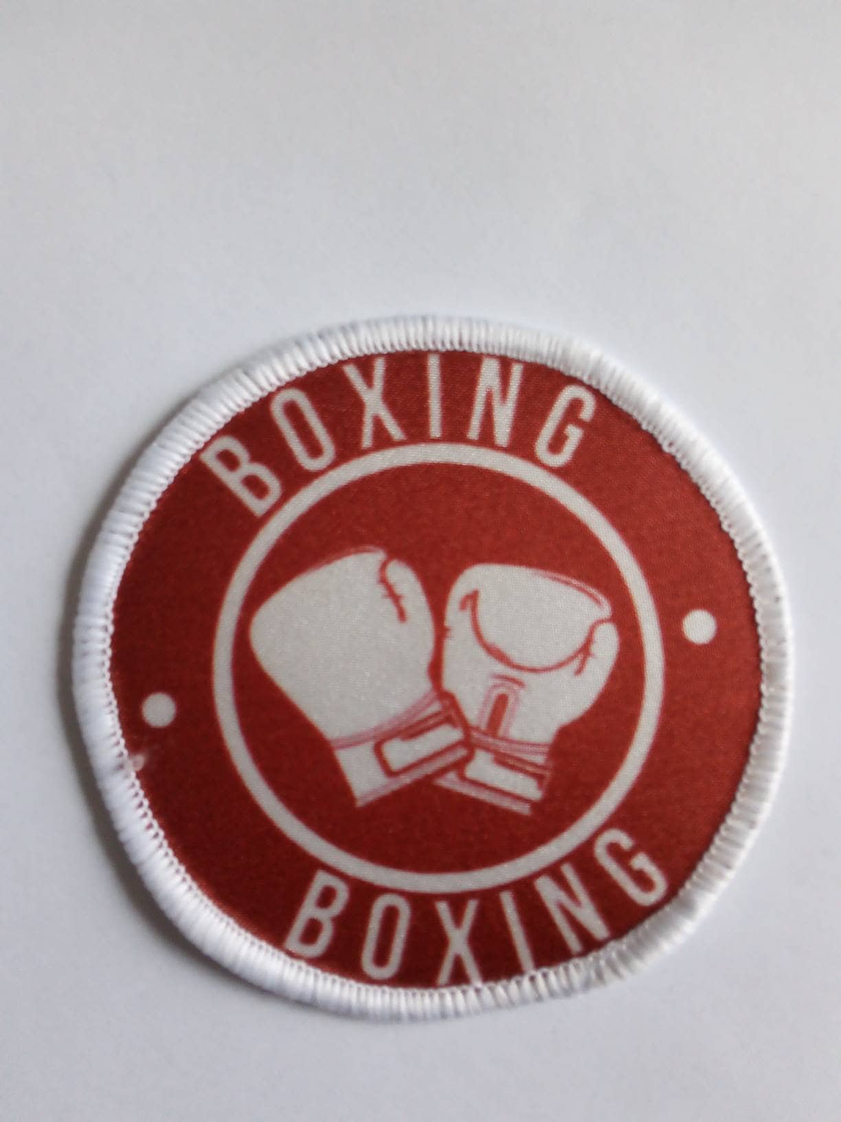 Boxing Boxer Gloves badge 8cm Patch - Etsy Canada