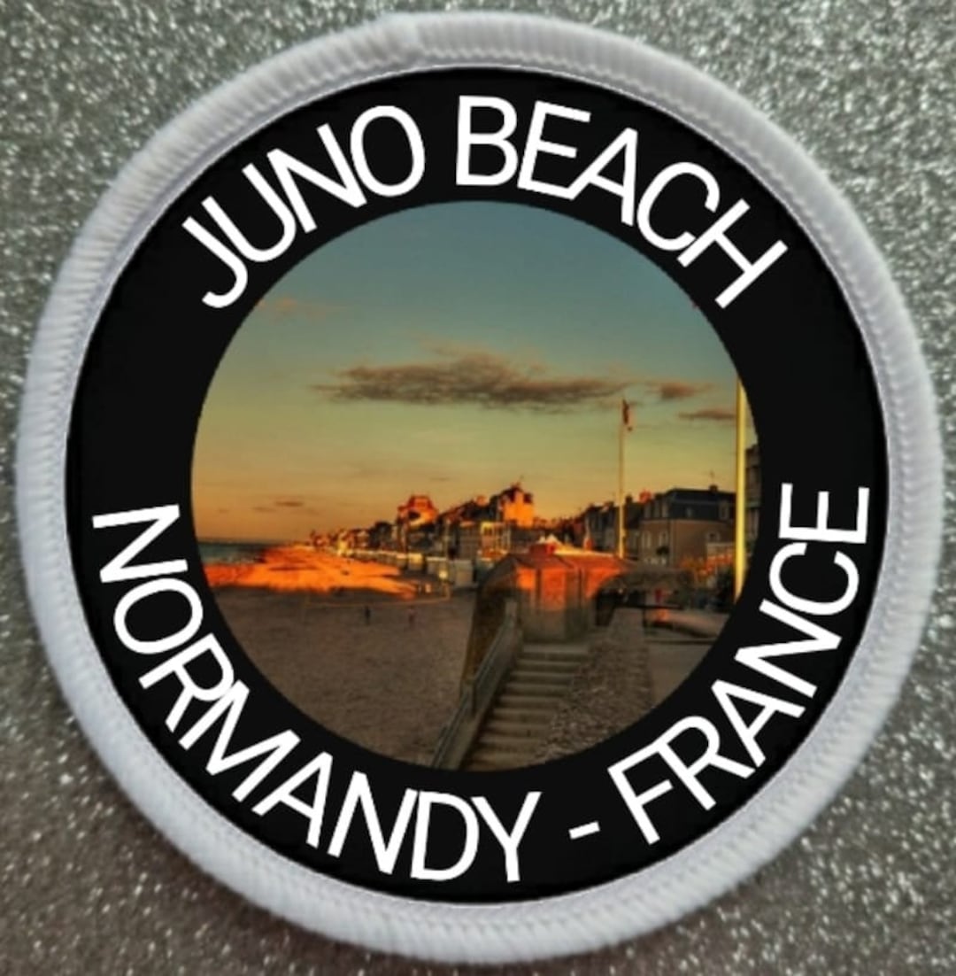 3 Inch Juno Beach Normandy France Patch Badge D Day WW2 - Etsy