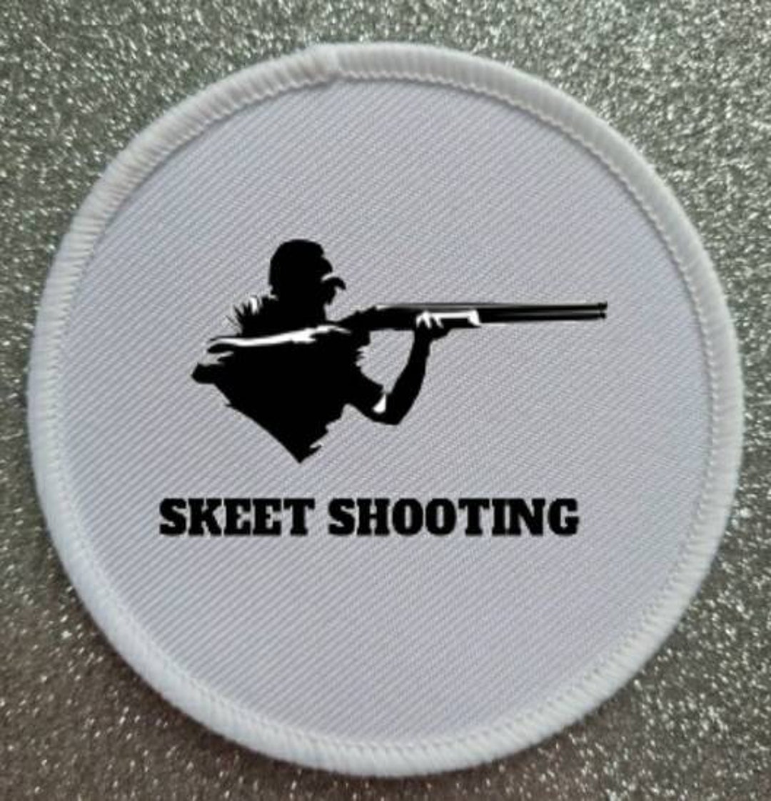 3 Inch Skeet Shooting Patch Badge - Etsy