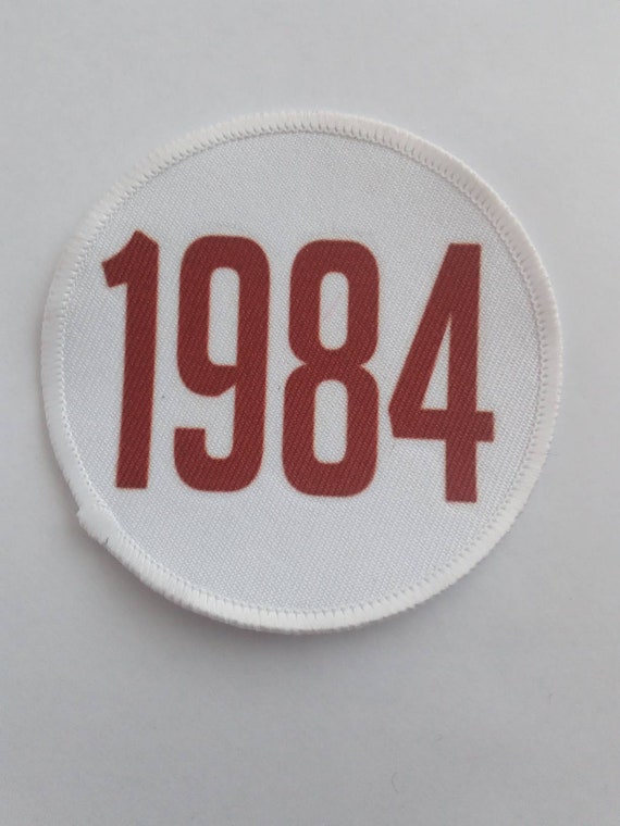 1984 Year 3 Inch Patch Badge - Etsy