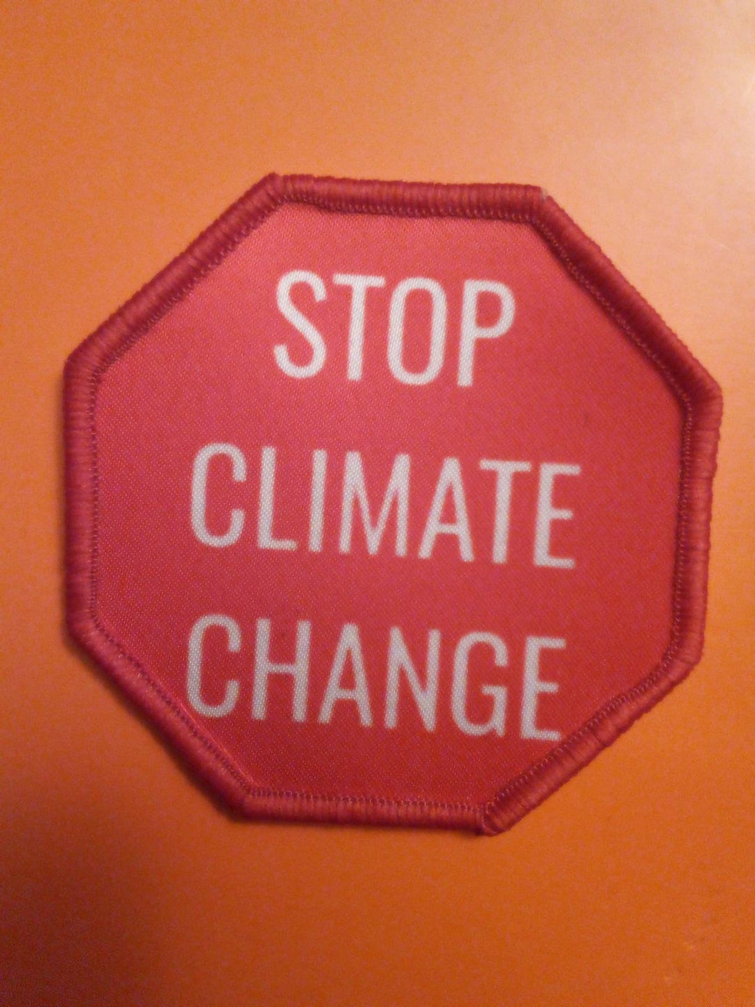 Stop Climate Change Campaign 8cm Patch Badge - Etsy