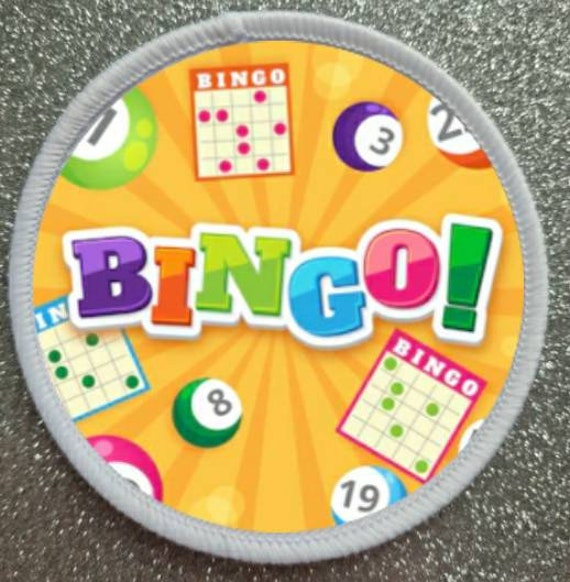 3 Inch Bingo Patch Badge - Etsy