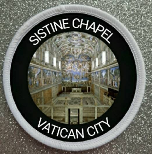3 Inch Sistine Chapel Vatican City Patch Badge - Etsy
