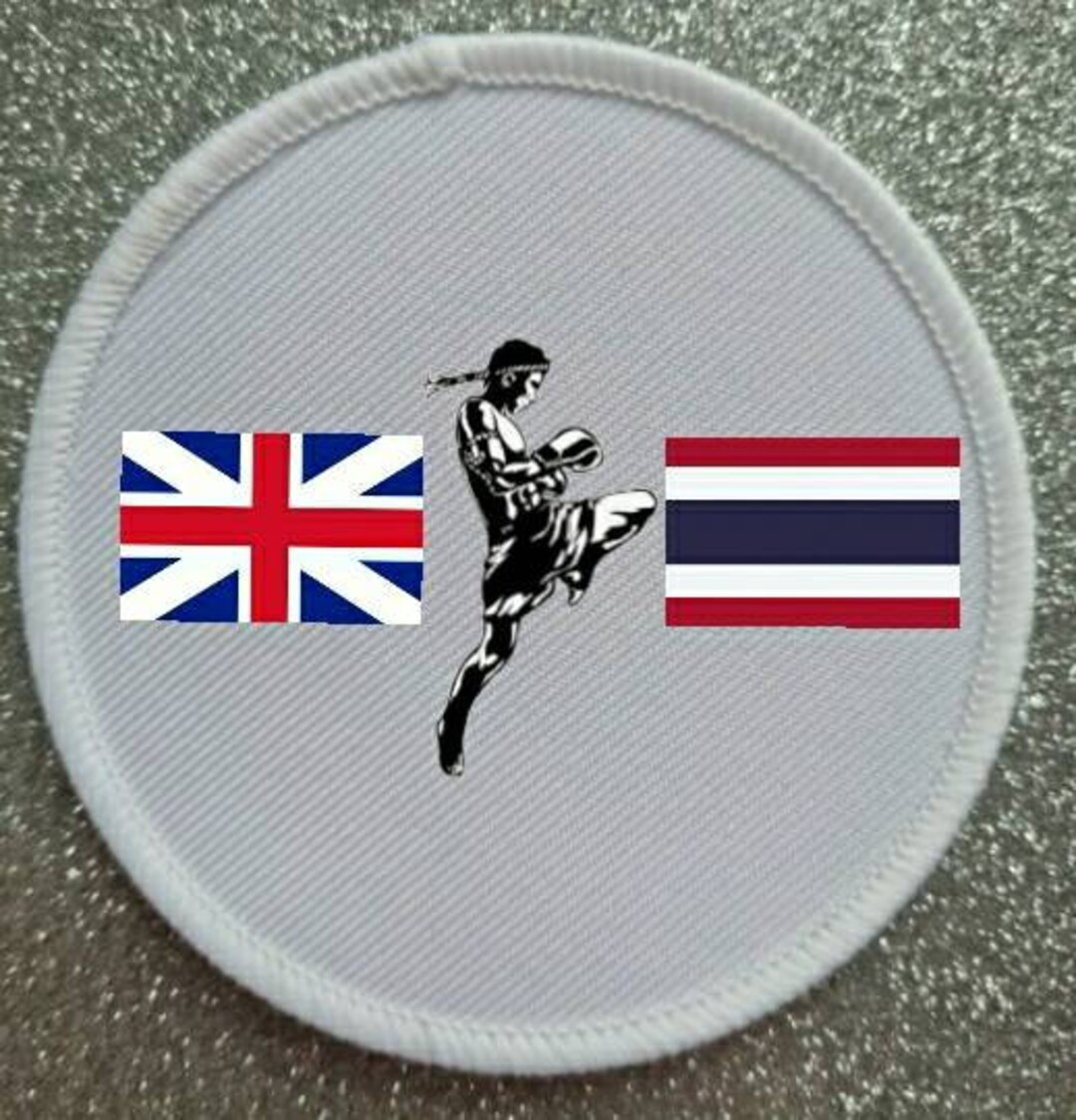 3 Inch Thai Boxing Muay Thai Patch Badge - Etsy