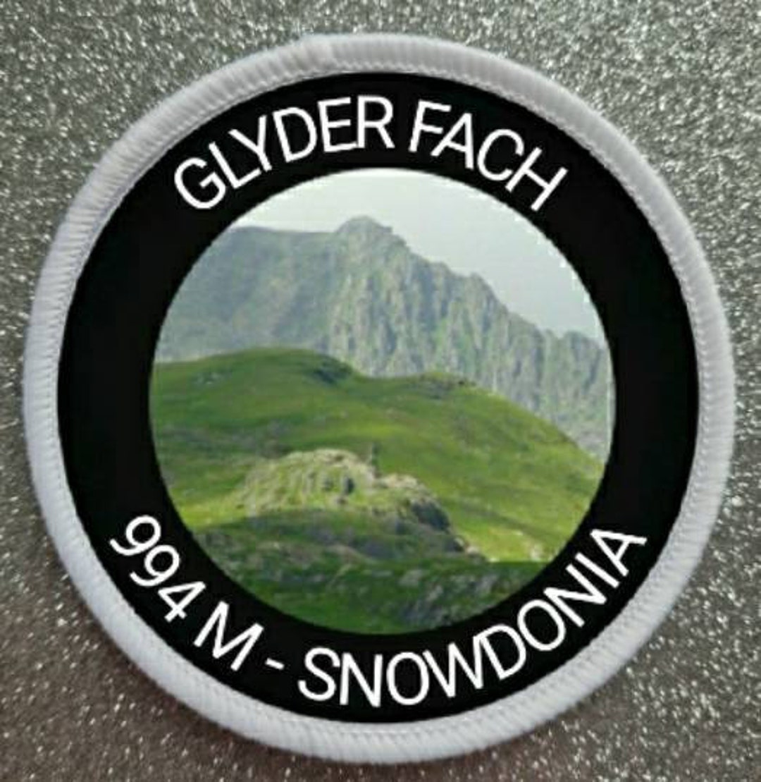 3 Inch Glyder Fach Snowdonia Patch Badge - Etsy