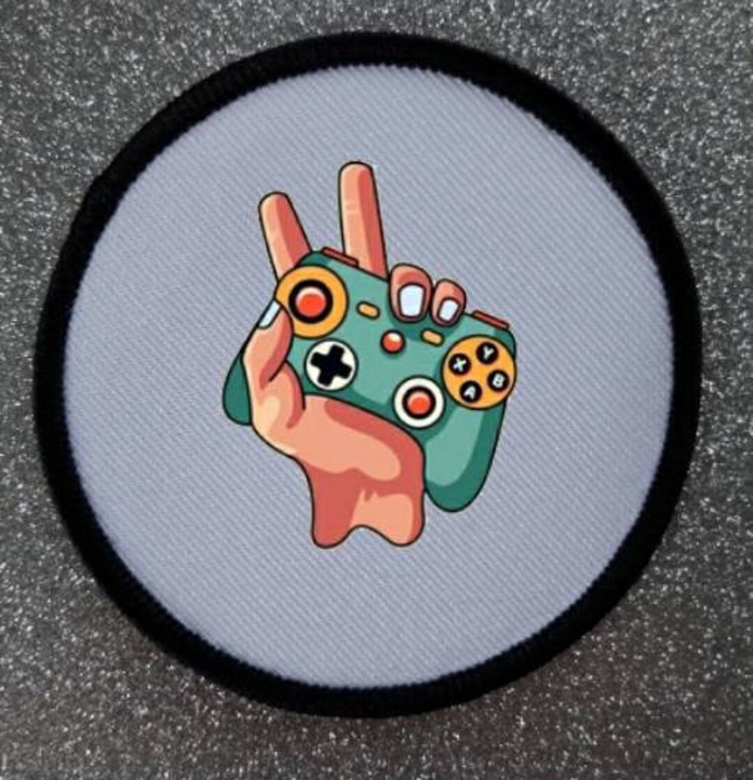 3 Inch Gamer Gaming Sublimation Patch Badge - Etsy