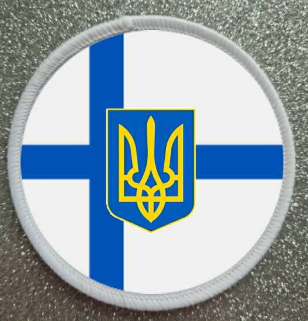 3 Inch Finland Ukraine Solidarity Patch Badge Made in the UK - Etsy
