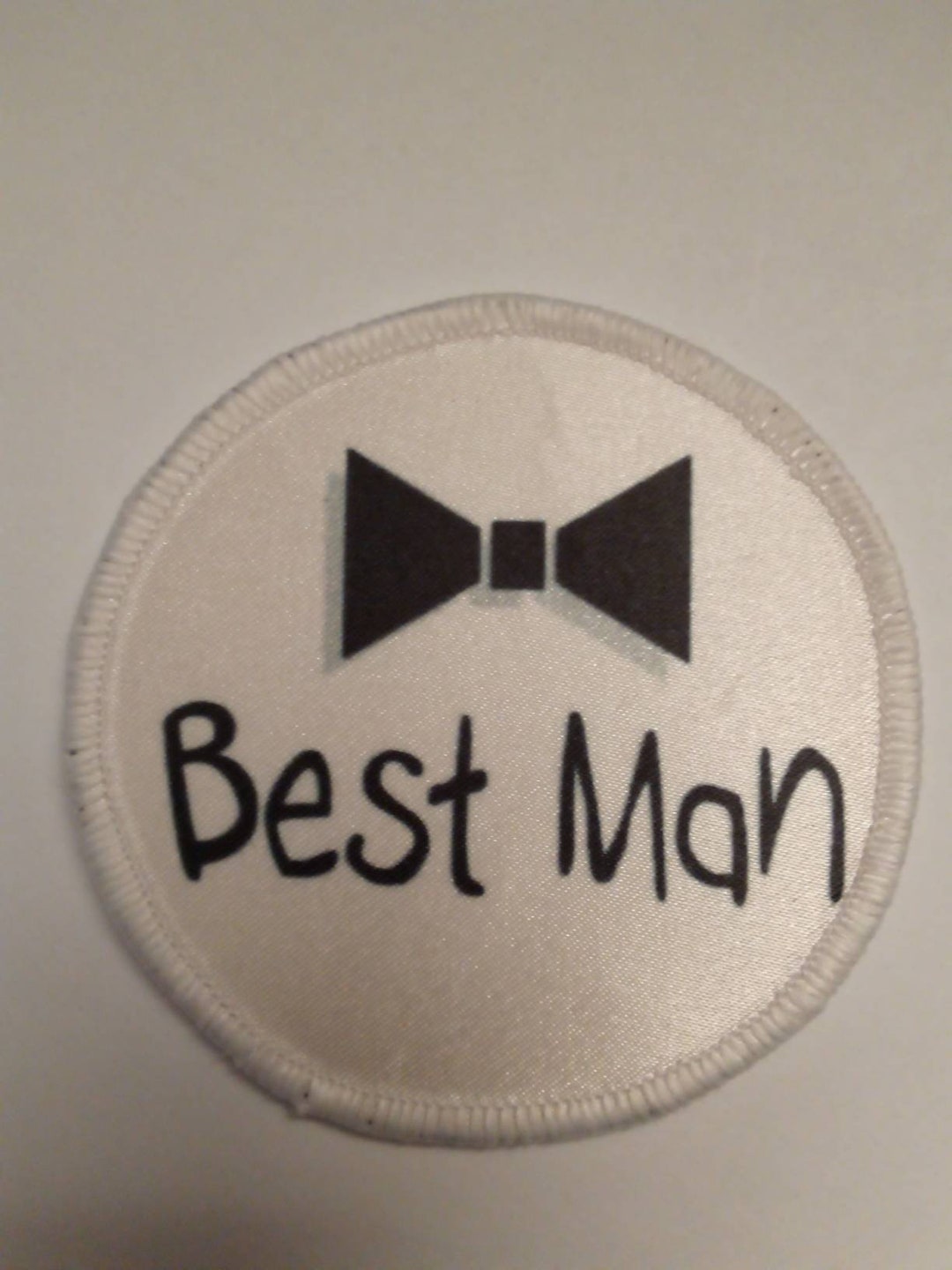 3 Inch Best Man Wedding Stag Do Patch Badge - Etsy
