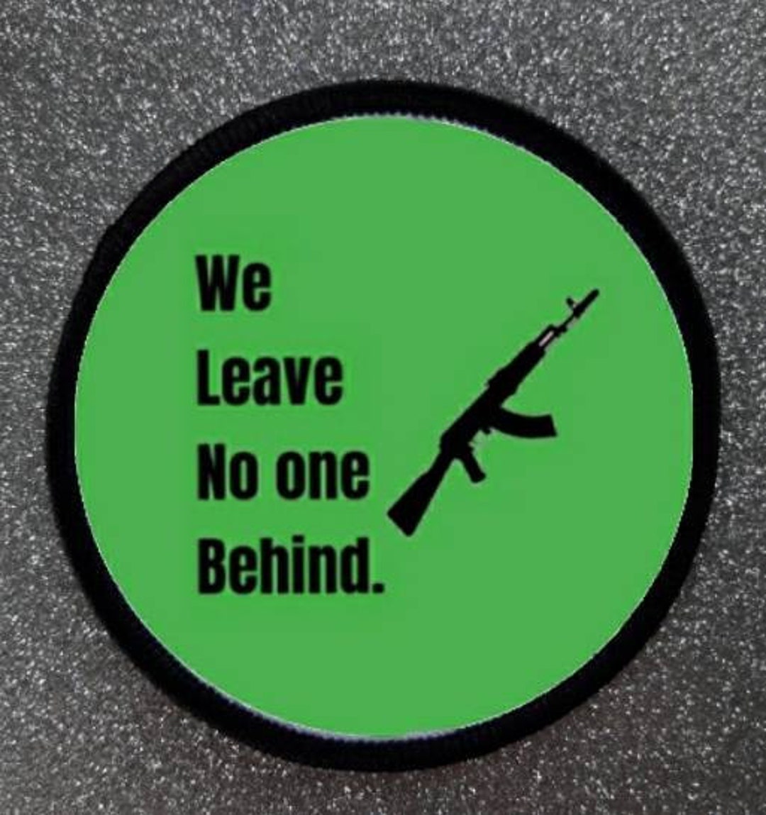 3 Inch We Leave No One Behind Army Military Patch Badge - Etsy