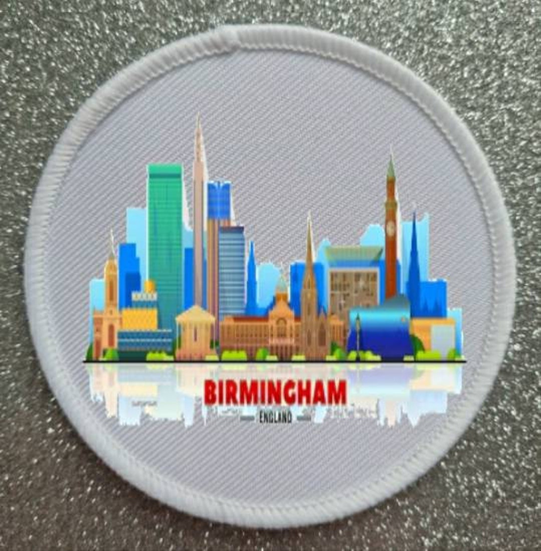 3 Inch Birmingham England Patch Badge - Etsy