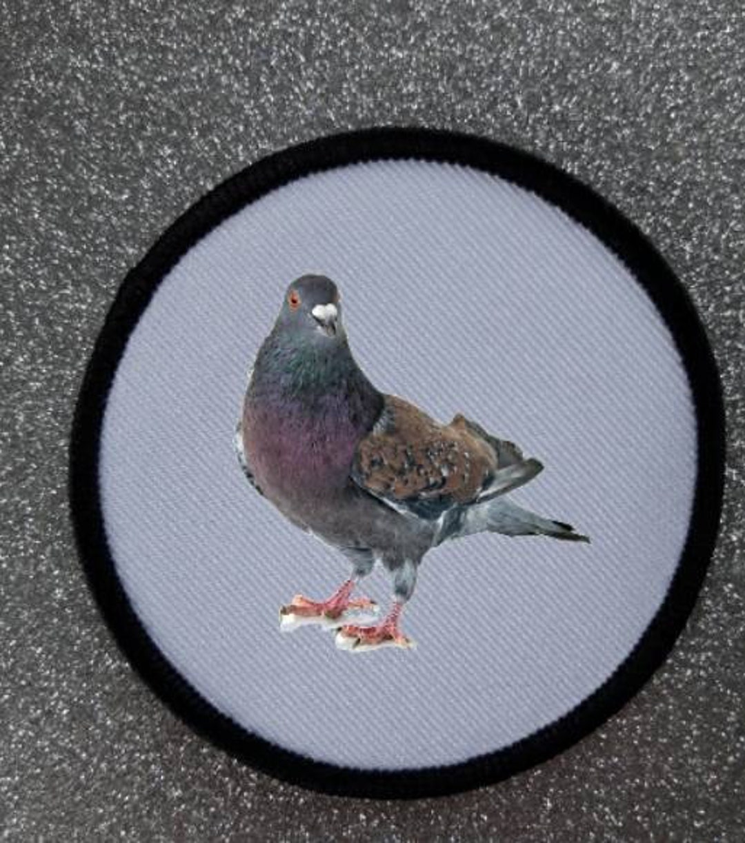 3 Inch Pigeon Patch Badge - Etsy