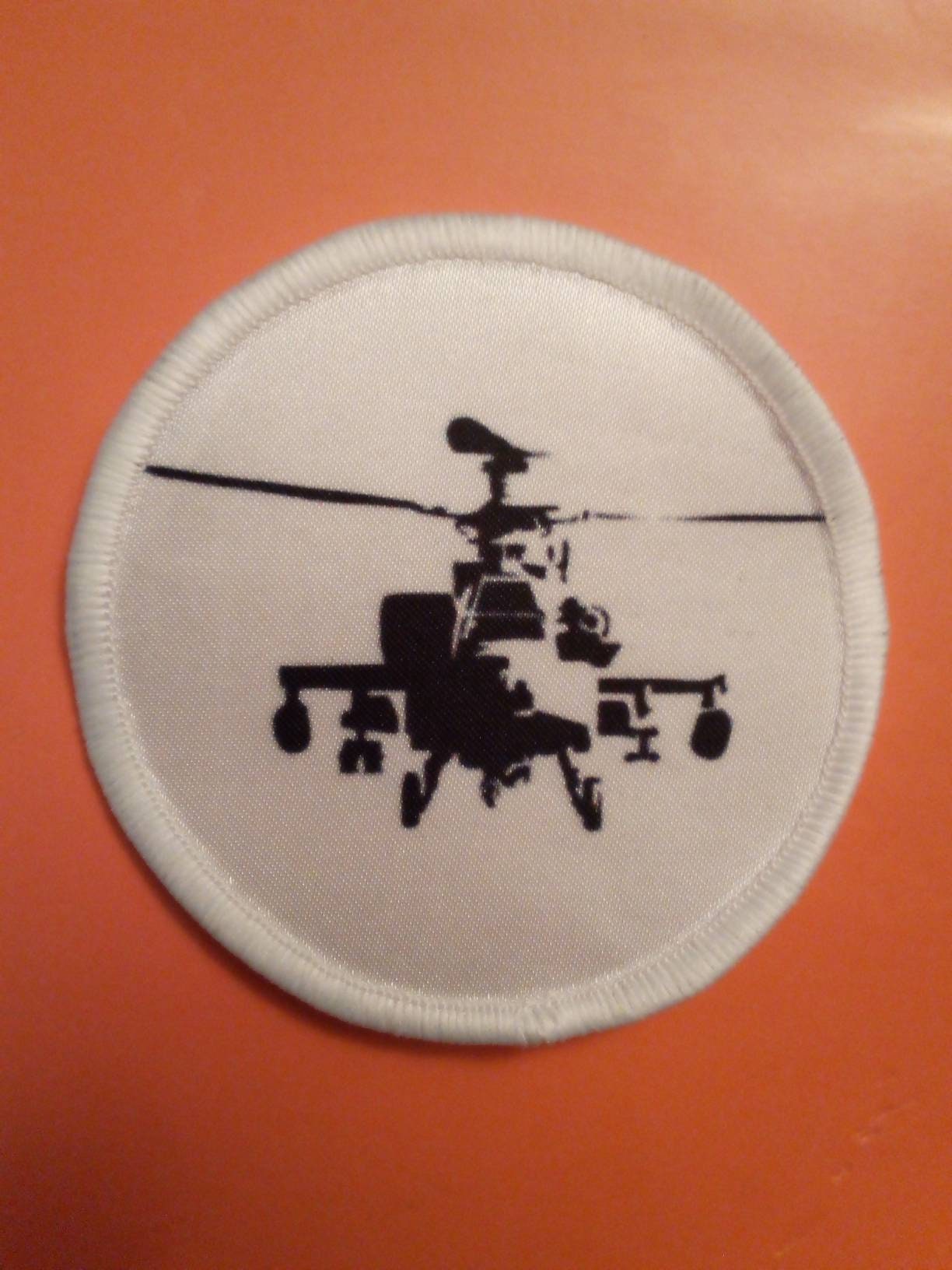 Apache Helicopter Military Army War Air 8cm Patch Badge - Etsy